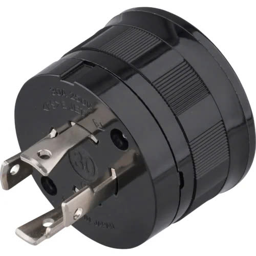 Phích cắm Locking công nghiệp Panasonic 250V 30A 3P+Ground WF6430 | NPP ...